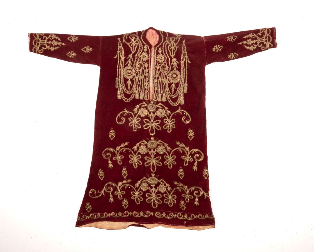 Ottoman Turkish Sarma Velvet Dress, 1920s Code: 210181 - Etsy