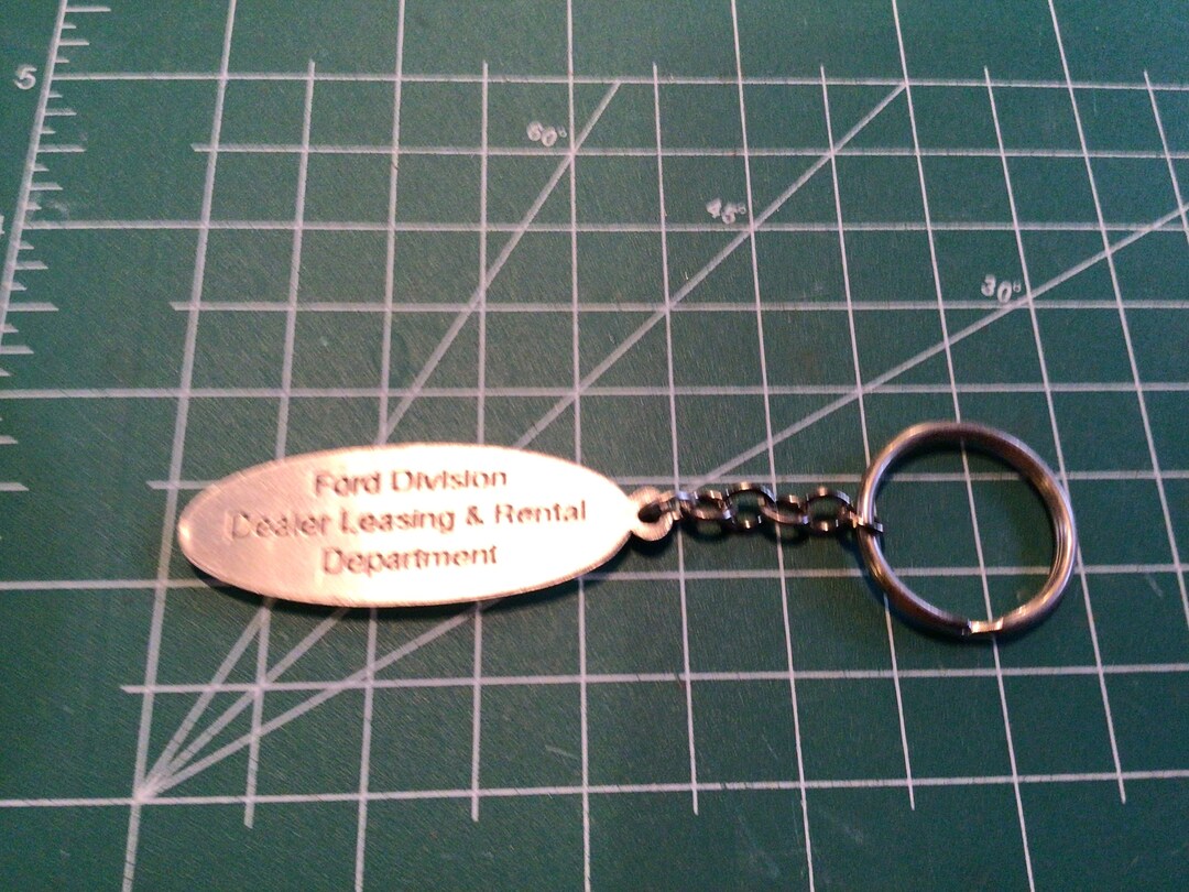 Pewter Ford Key Ring Chain/fob - Etsy