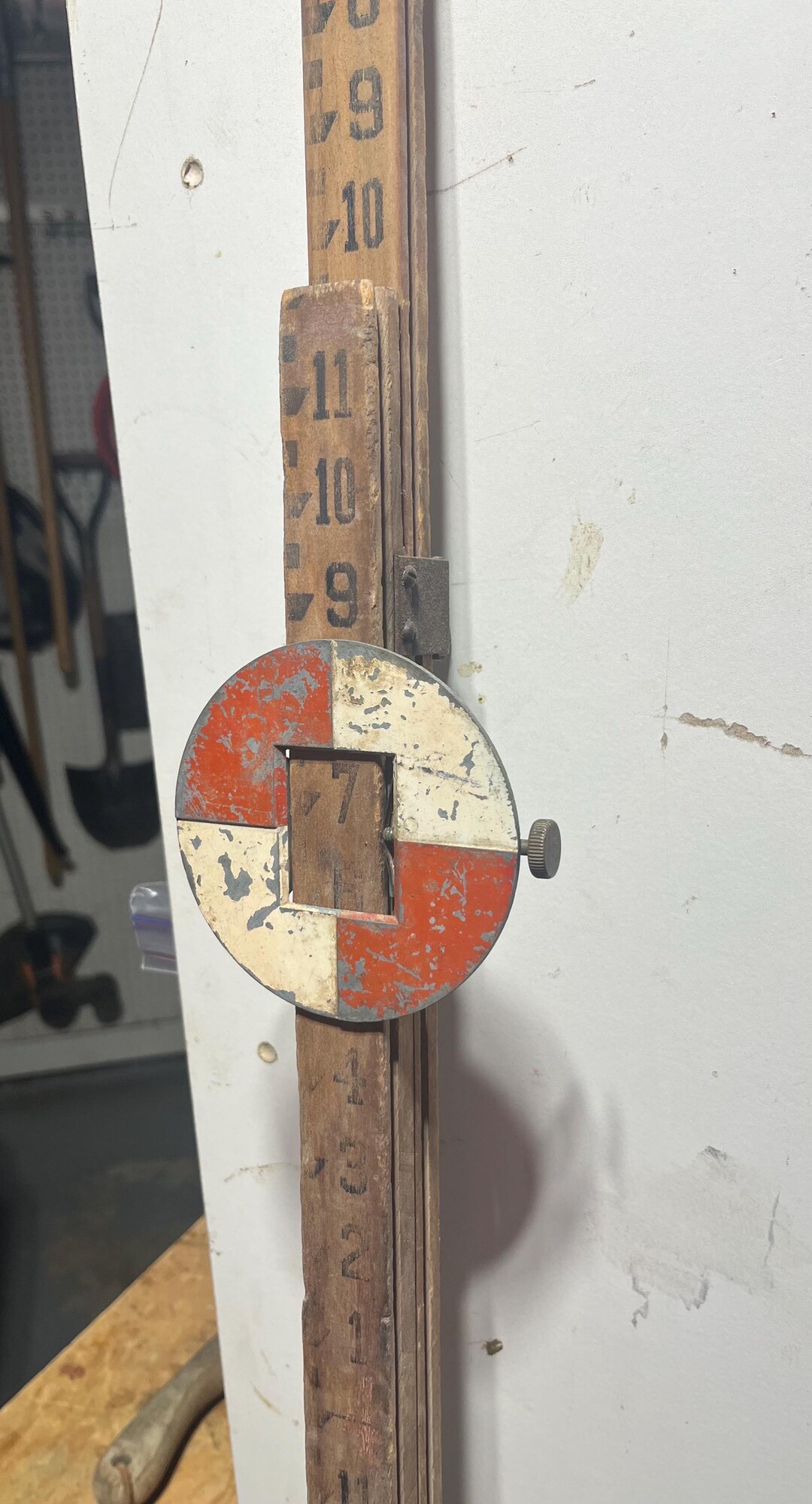 Vintage Wood Grade Rod Transit Survey Measuring Stick - 10’ - Etsy