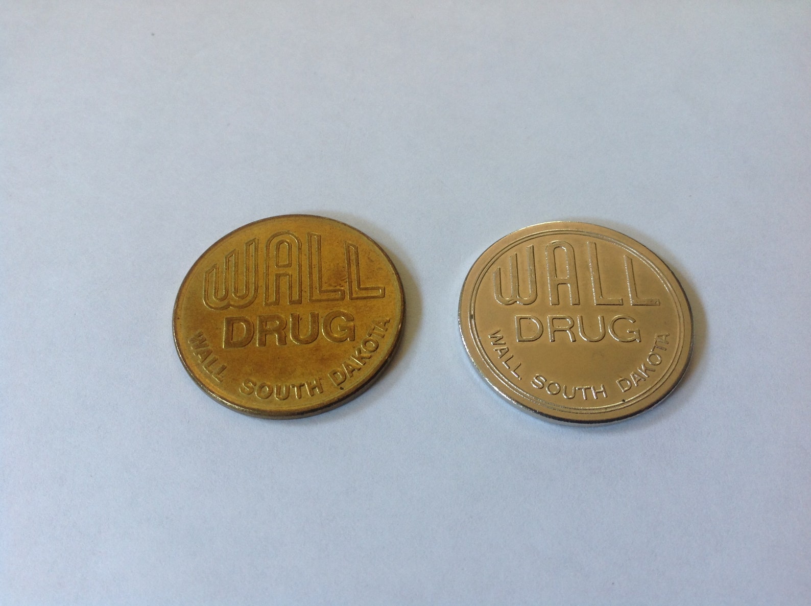 Vintage WALL DRUG Wall South Dakota Tokens Advertising Token - Etsy