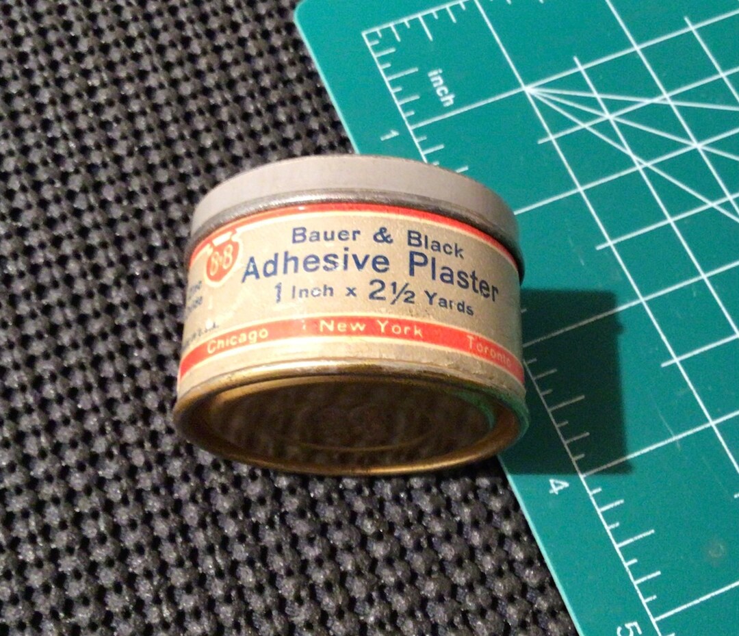 Vintage Bauer & Black Adhesive Plaster FIRST AID TIN - Etsy