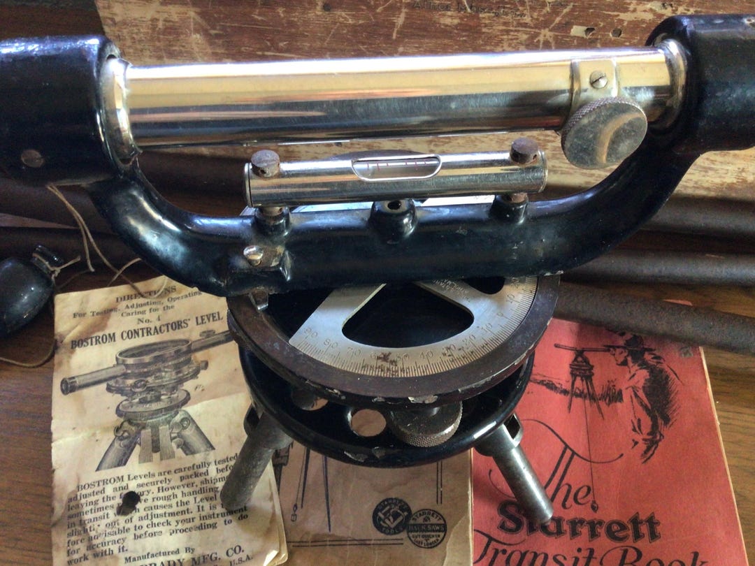 Vintage Starrett 101C Transit-leveling Instrument - Etsy