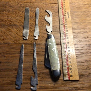 Vintage Interchangeable 6 Blade Knife/multi Tool - Etsy