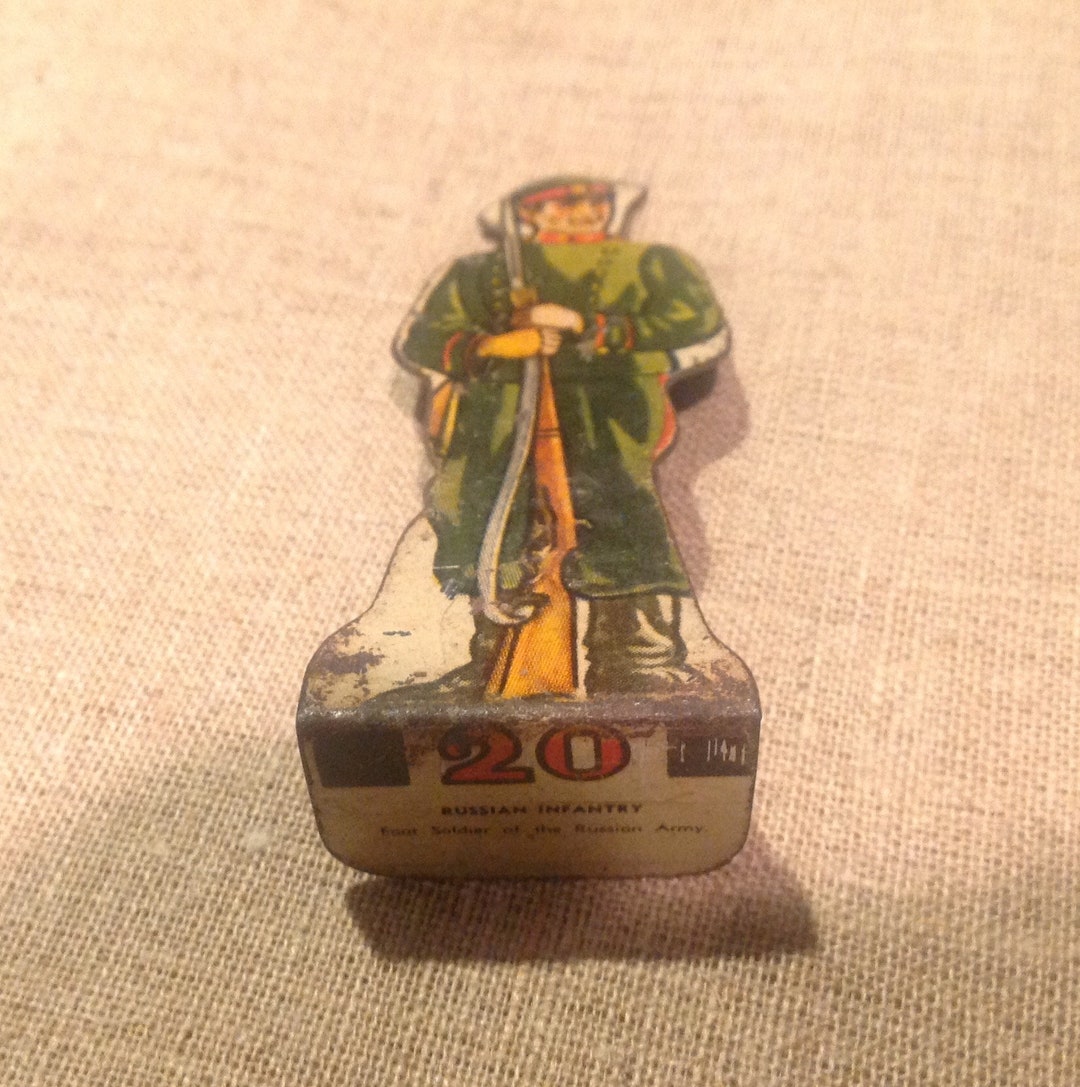 Vintage 1930's Marx Tin Litho Stand up 20 Russian - Etsy