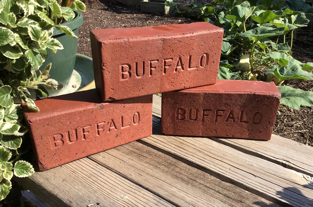 Vintage Reclaimed BUFFALO Brick From Kansas Brick Co - Etsy