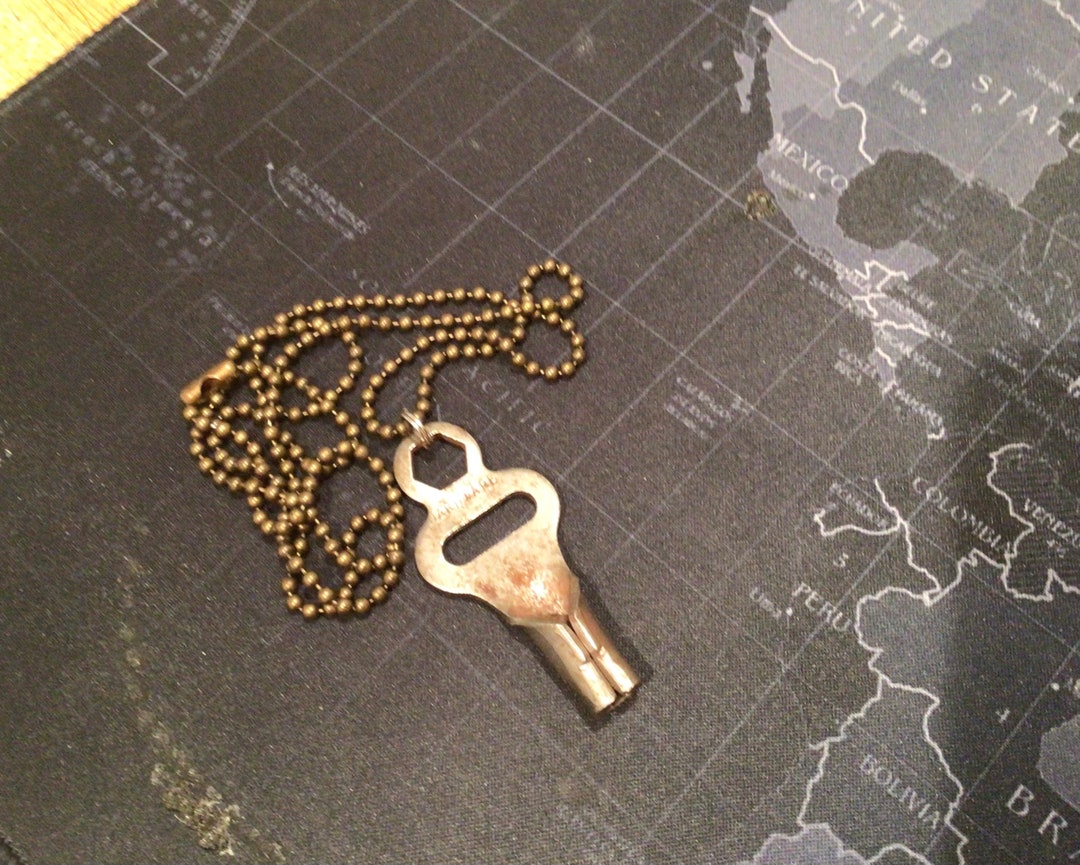 Vintage Roller Skate Key Necklace C - Etsy