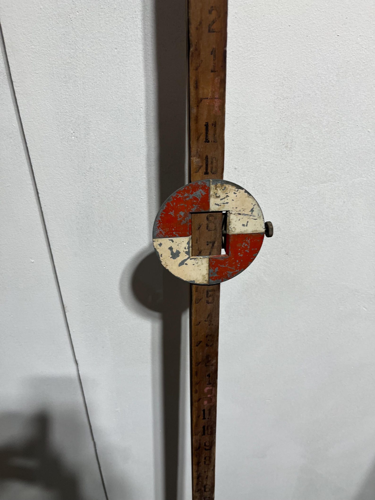 Vintage Wood Grade Rod Transit Survey Measuring Stick - 10’ - Etsy