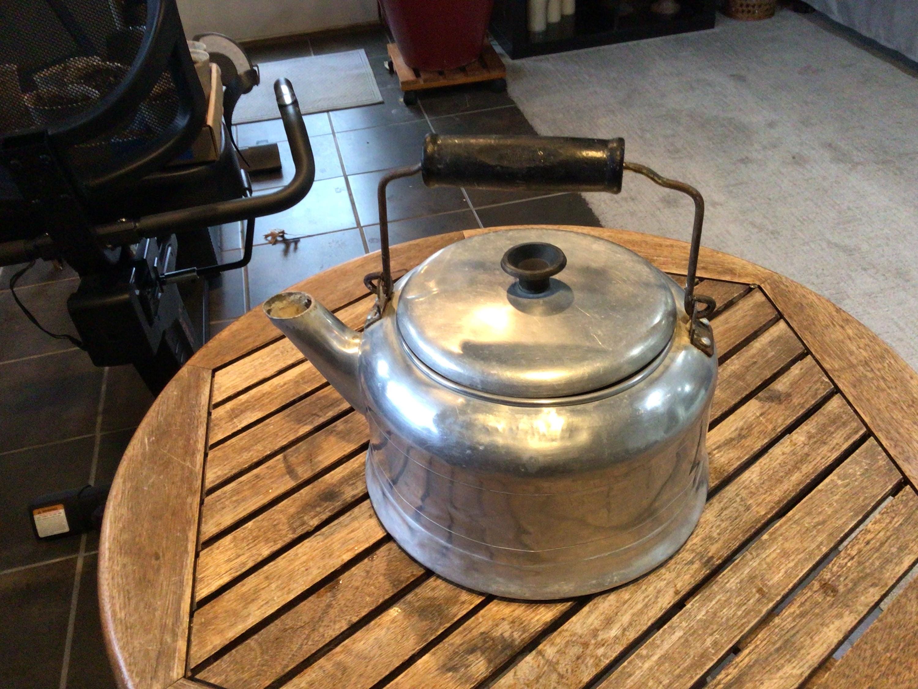 Vintage Comet Aluminum Tea Pot - Etsy