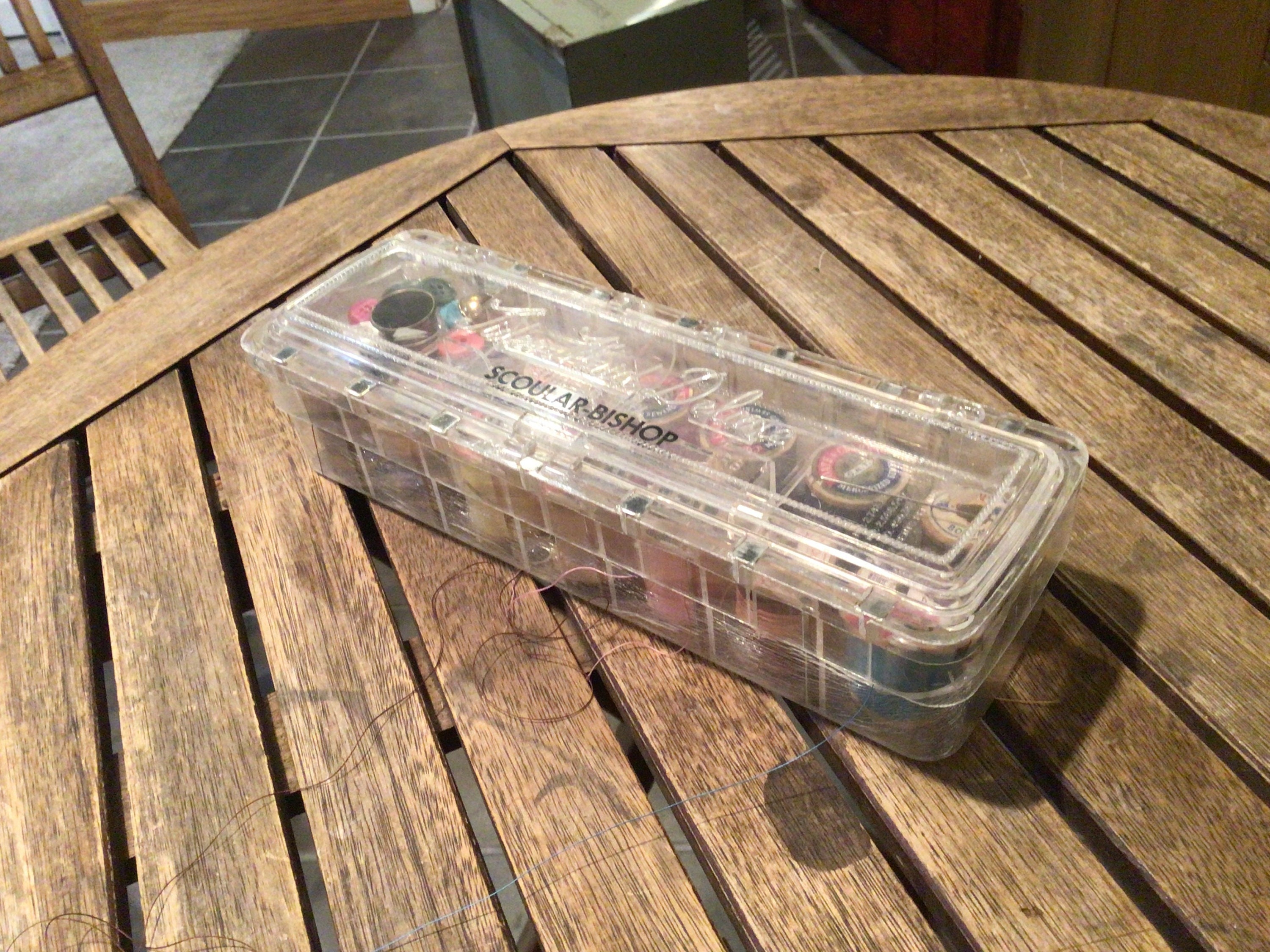 Antique Tidee Maid Deluxe Thread Box - Etsy