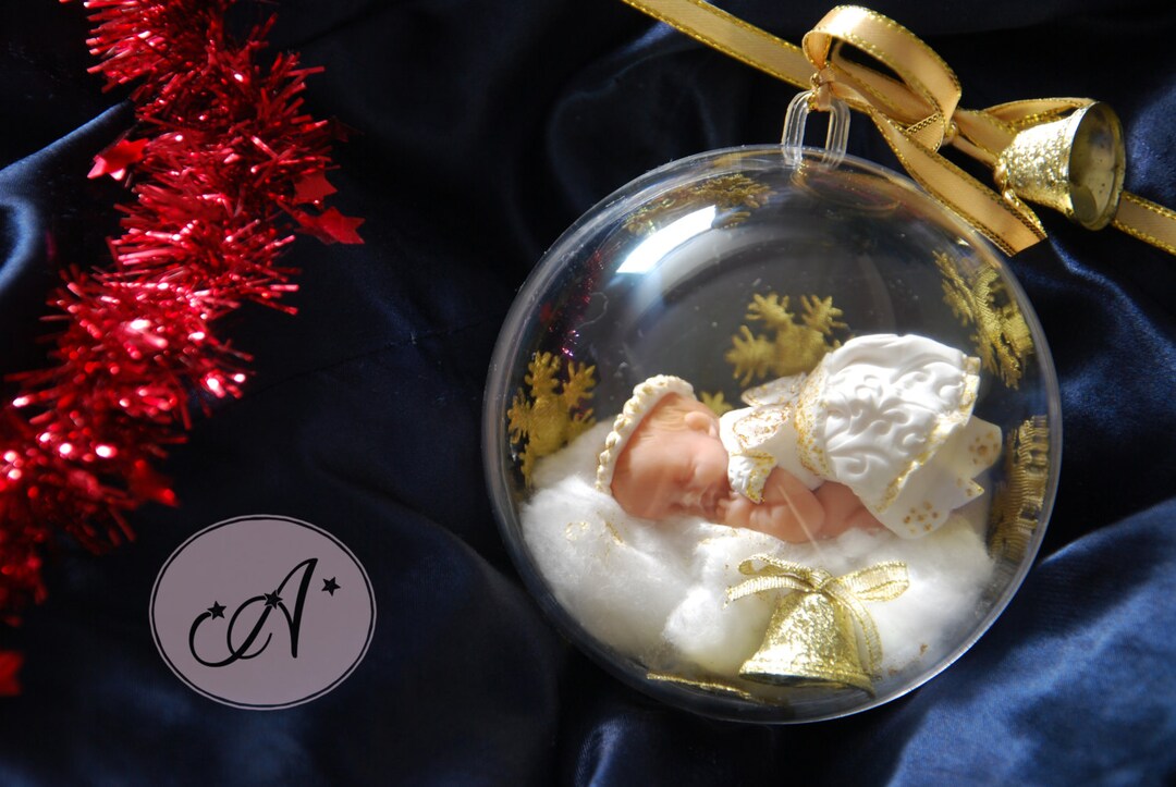 Baby Christmas Ornament, Christmas Angel Ornament, Ornament for ...