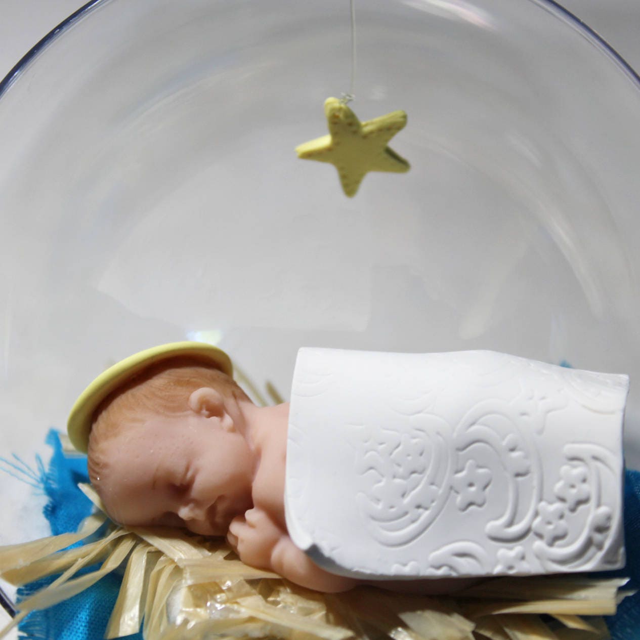 Baby Jesus Christmas Ornament Decorative Ball Baby's - Etsy