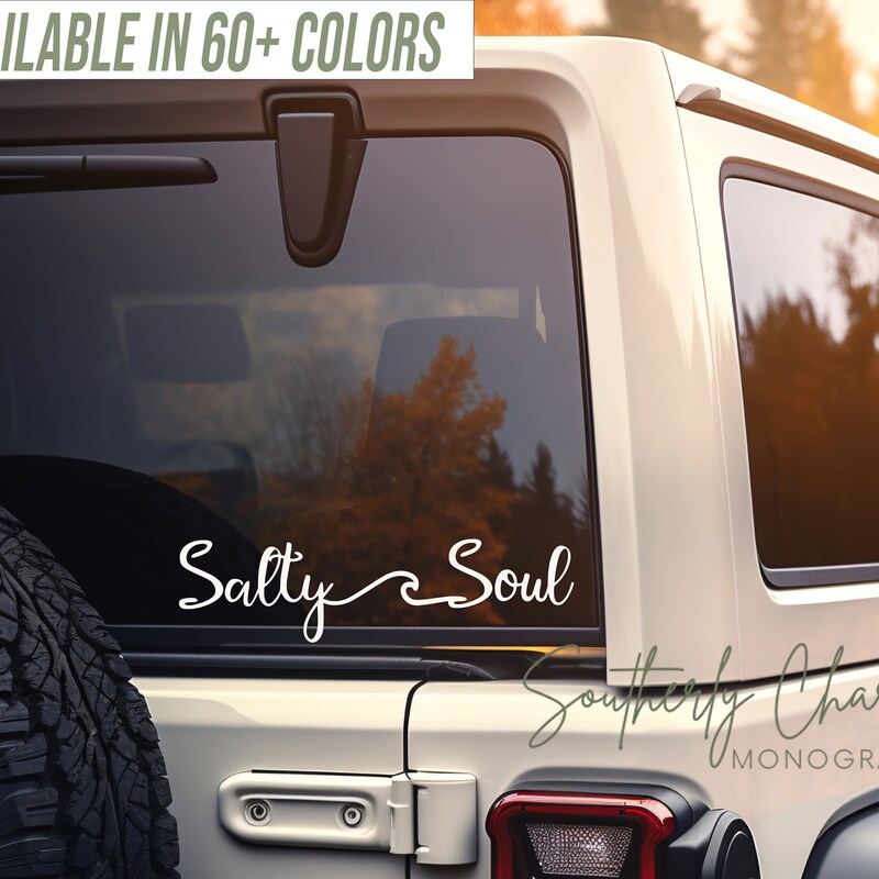 Salt Life Car Decal - Etsy