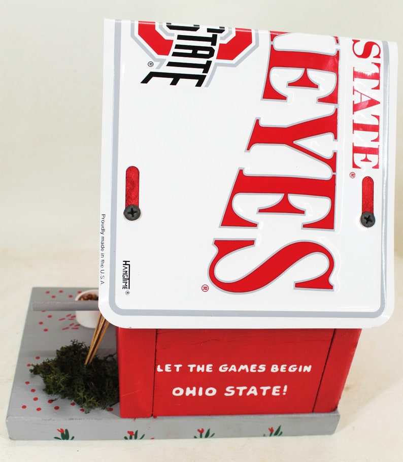 Ohio State University Full Sized Hand Made Birdhouse - Etsy