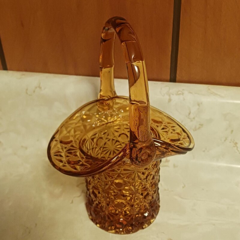 Daisy Button Basket - Etsy