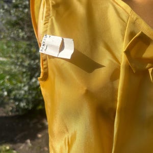 Vintage 1940s- 50s New Old Stock Golden Yellow Waitress Water Proof ...