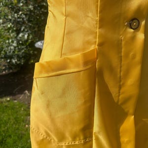Vintage 1940s- 50s New Old Stock Golden Yellow Waitress Water Proof ...