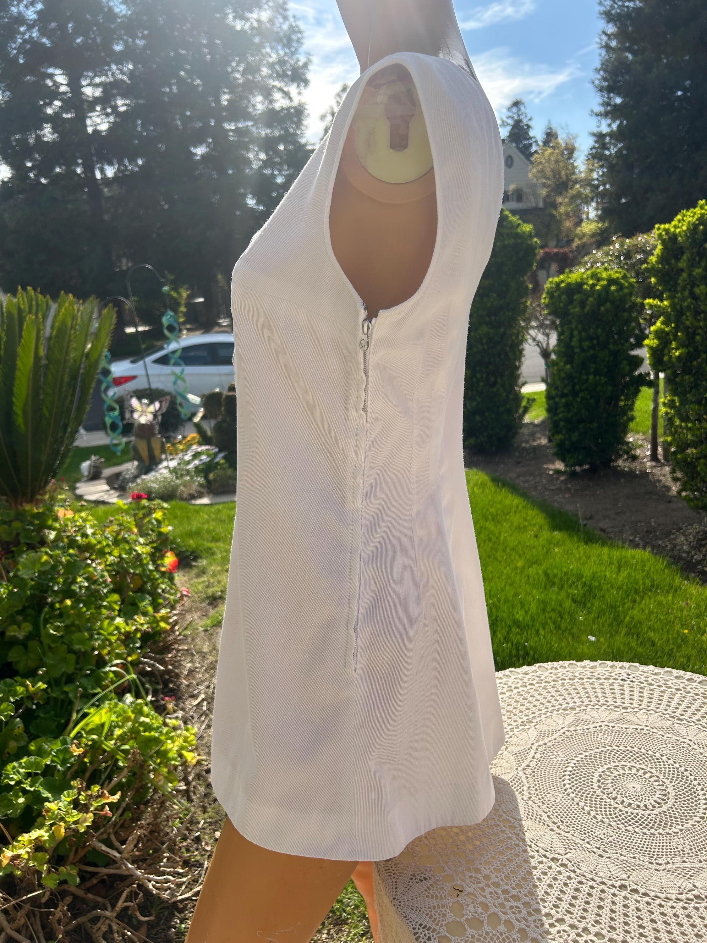 Vintage 1950s Rare Custom Made Teddy Tingling Tennis Dress W Baby Blue ...