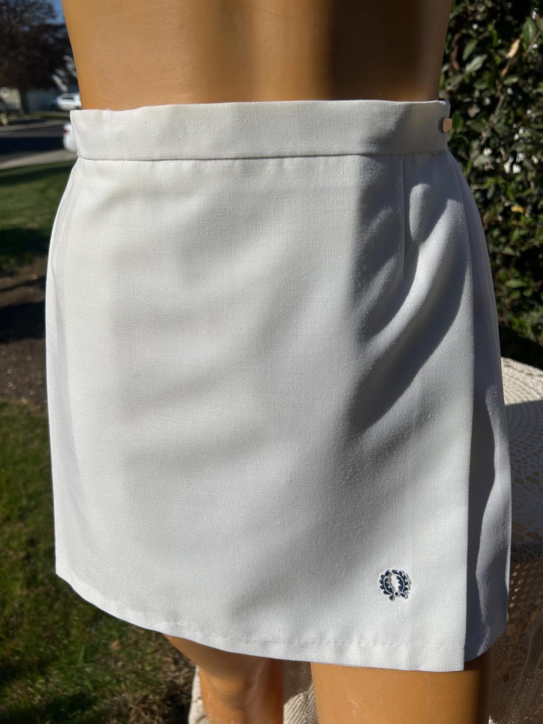 Vintage Fred Perry Tennis Skirt W Pleated Back Waist 26” - Etsy
