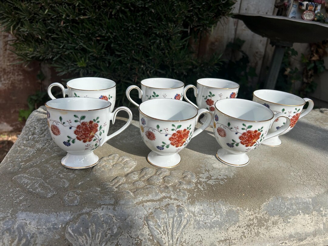 Noritake Nanking Pattern Teacups 7 Available Sold Separately - Etsy