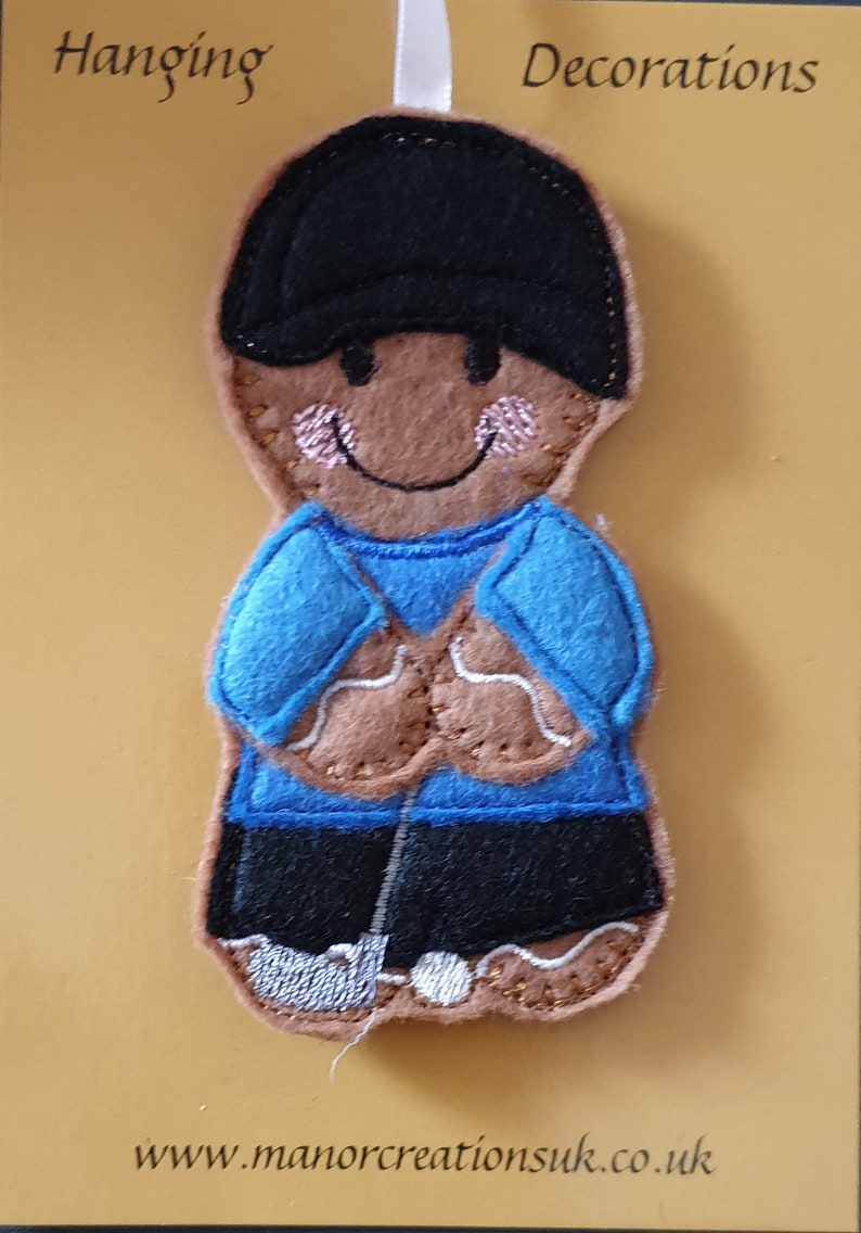 Sports Activities for Gingerbread People Football Cricket - Etsy