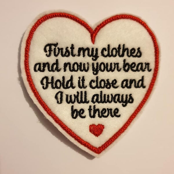 Memory Bear Patch - Etsy