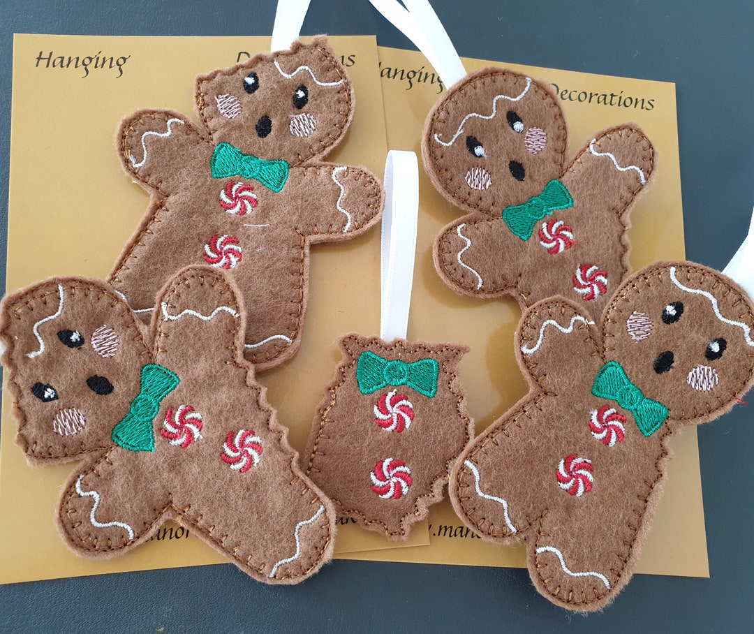 Christmas Decorations Ginger Bites, Bitten Arm, Bitten Leg, Bitten Head ...