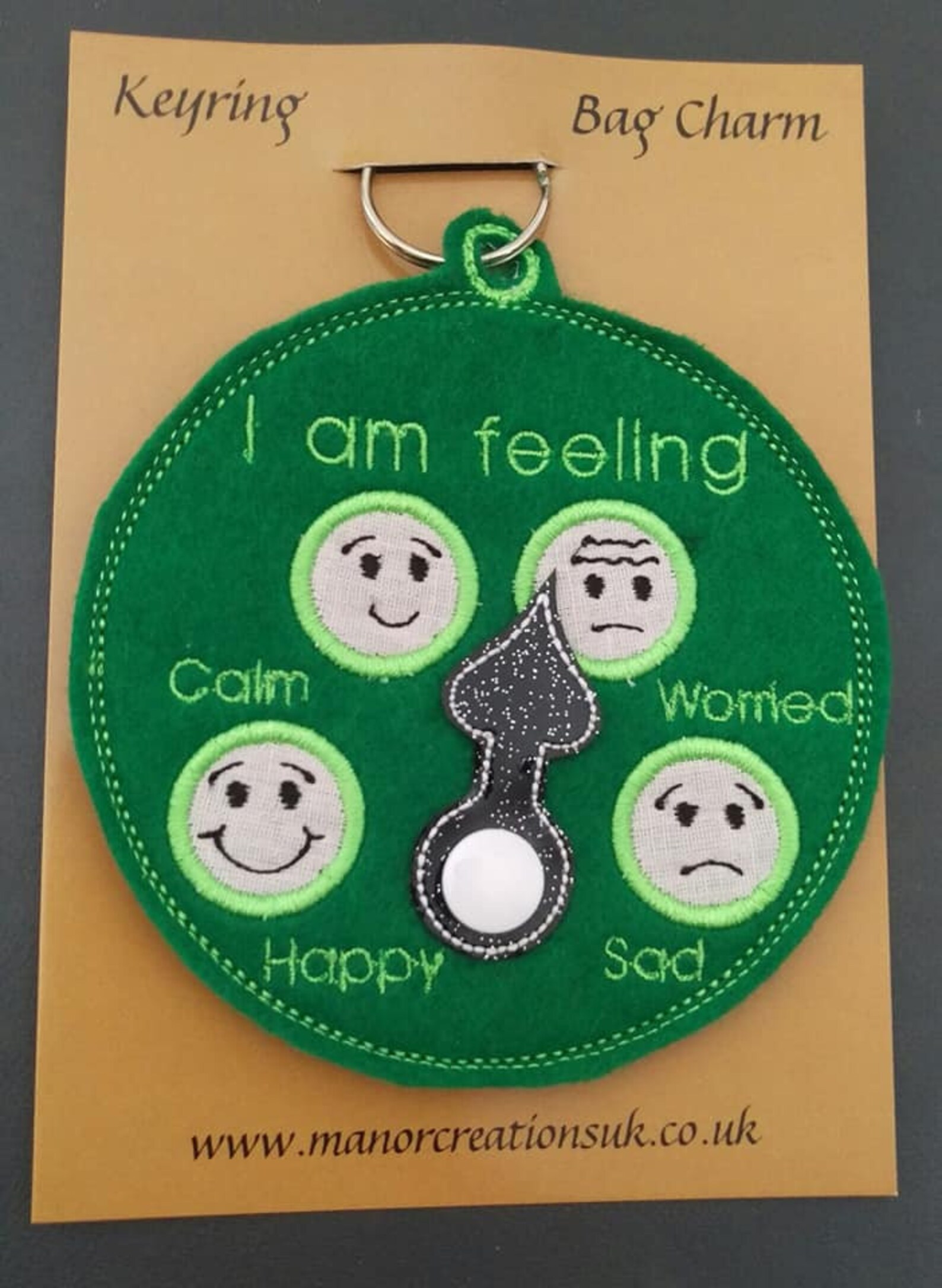 4 Emotions Disk/ Keyring - Etsy
