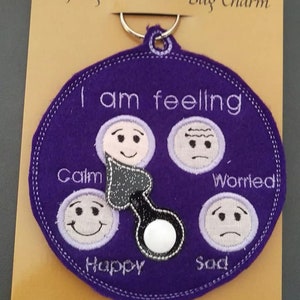 4 Emotions Disk/ Keyring - Etsy