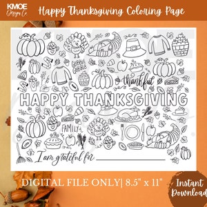 thanksgiving coloring book pages for download