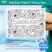 Radiology Coloring Page Nurse Appreciation Gift Adult Coloring Book ...