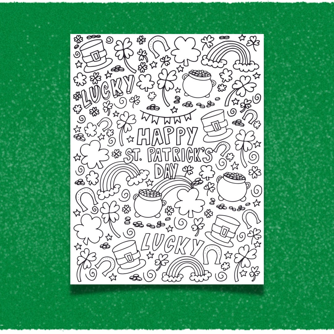 Coloring Pages St Patricks Day Coloring Pages for Kids Printable ...