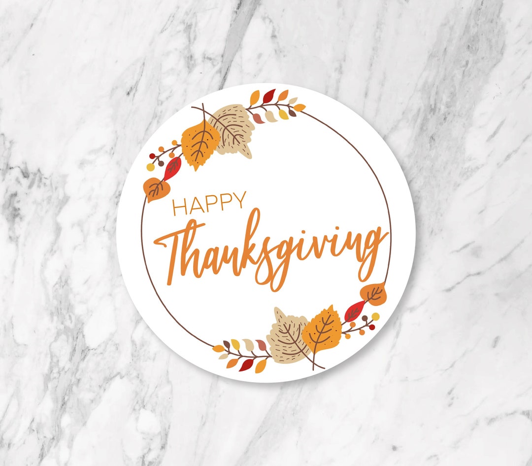Printable Fall 2 Cookie Tags Happy Thanksgiving Cookie Tags Fall ...
