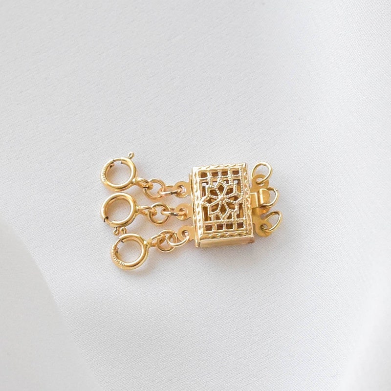 Gold Triple Heart Jewelry - Etsy