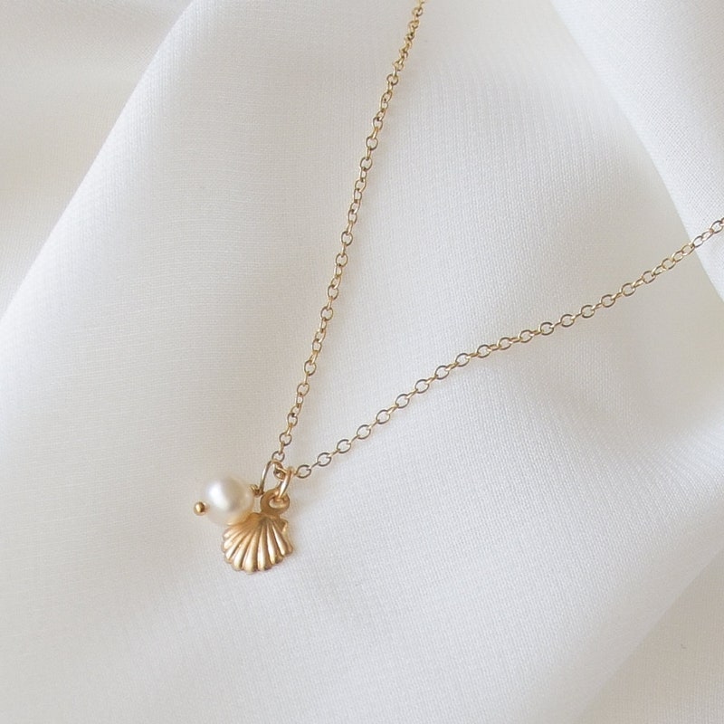 Seashell Necklace - Etsy