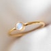 Moonstone Ring Real Moonstone Ring Gemstone Ring Dainty | Etsy