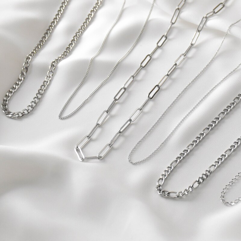 Long Chain Necklace - Etsy