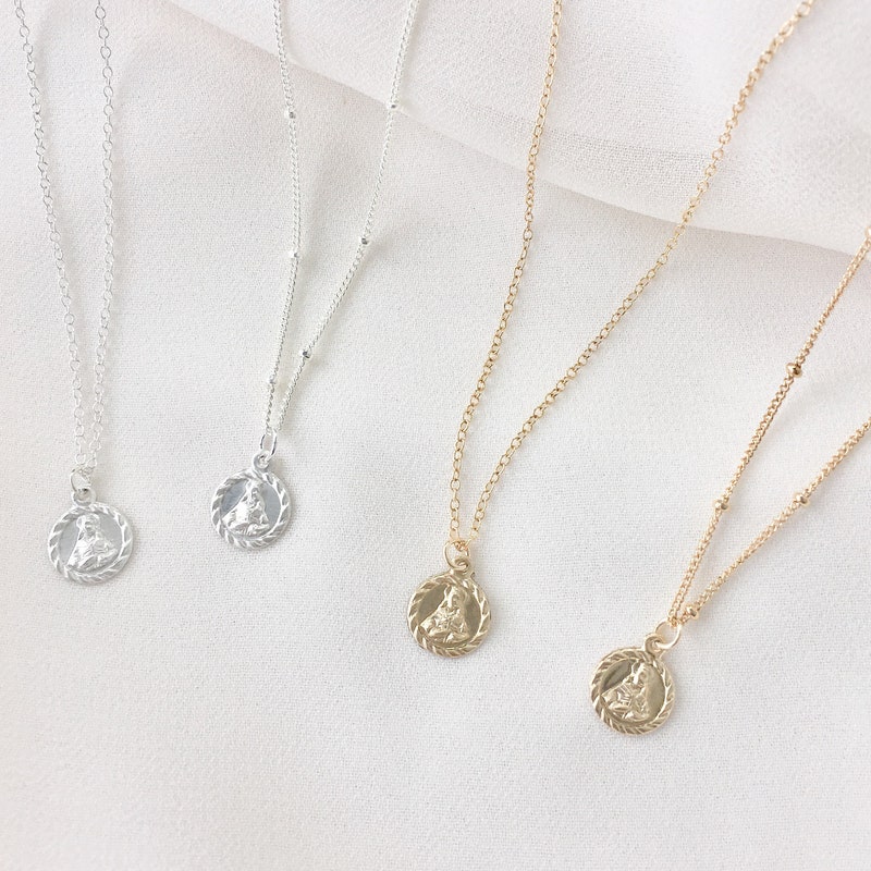 St Jude Small Necklace - Etsy