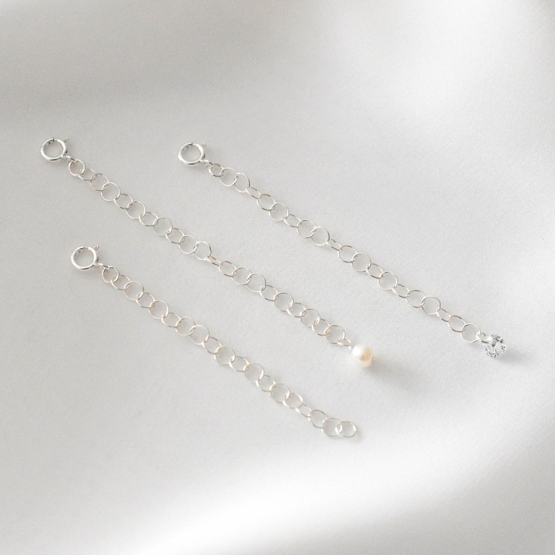 Necklace Extender Sterling Silver - Extender Clasp, Sterling Silver ...