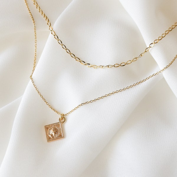 Square Pendant - Etsy