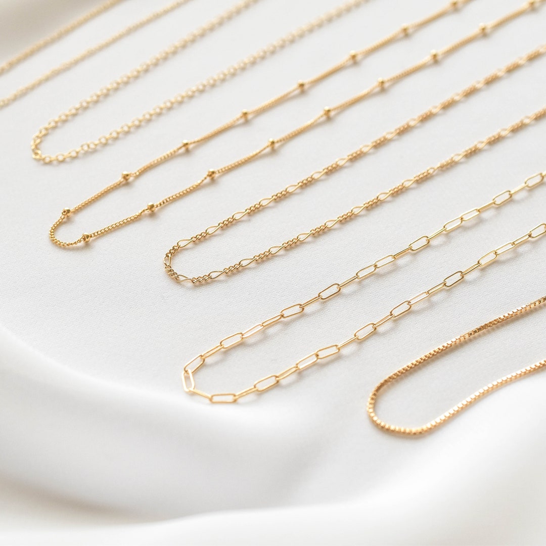 Gold Filled Chain Necklace - Gold Filled Chain, Gold Chain Necklace ...