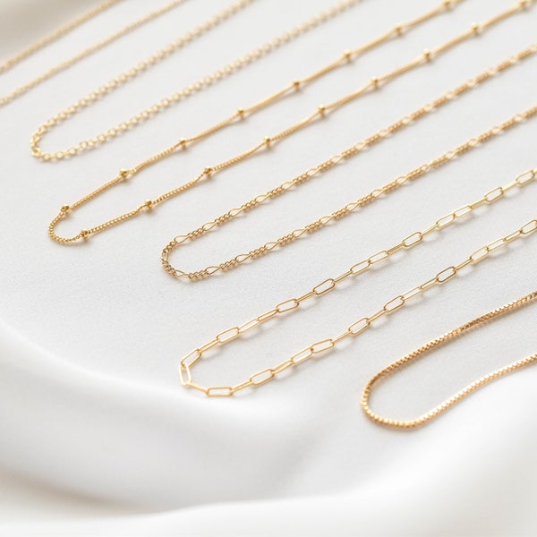 Simple Gold Necklace - Etsy