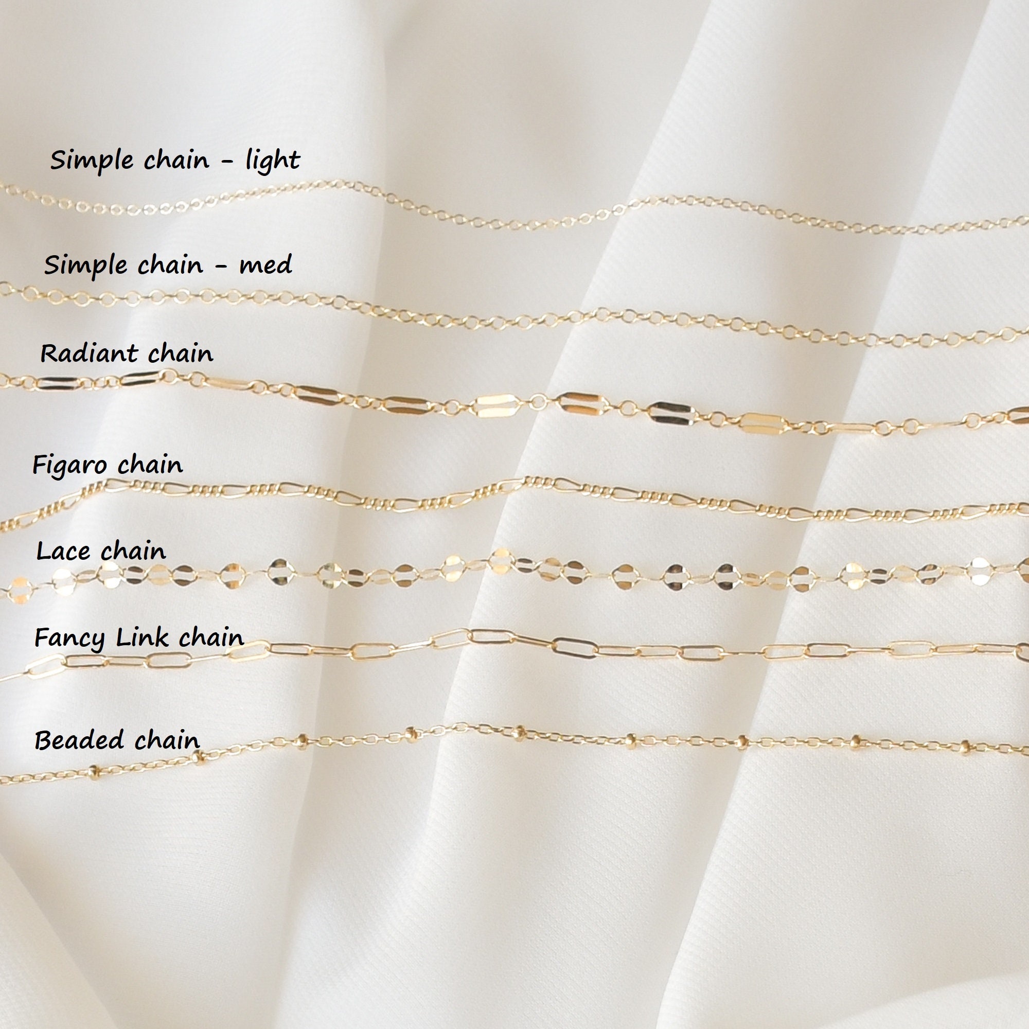 Custom 3 Layer Chain Necklace Chain Necklaces Gold Layering | Etsy