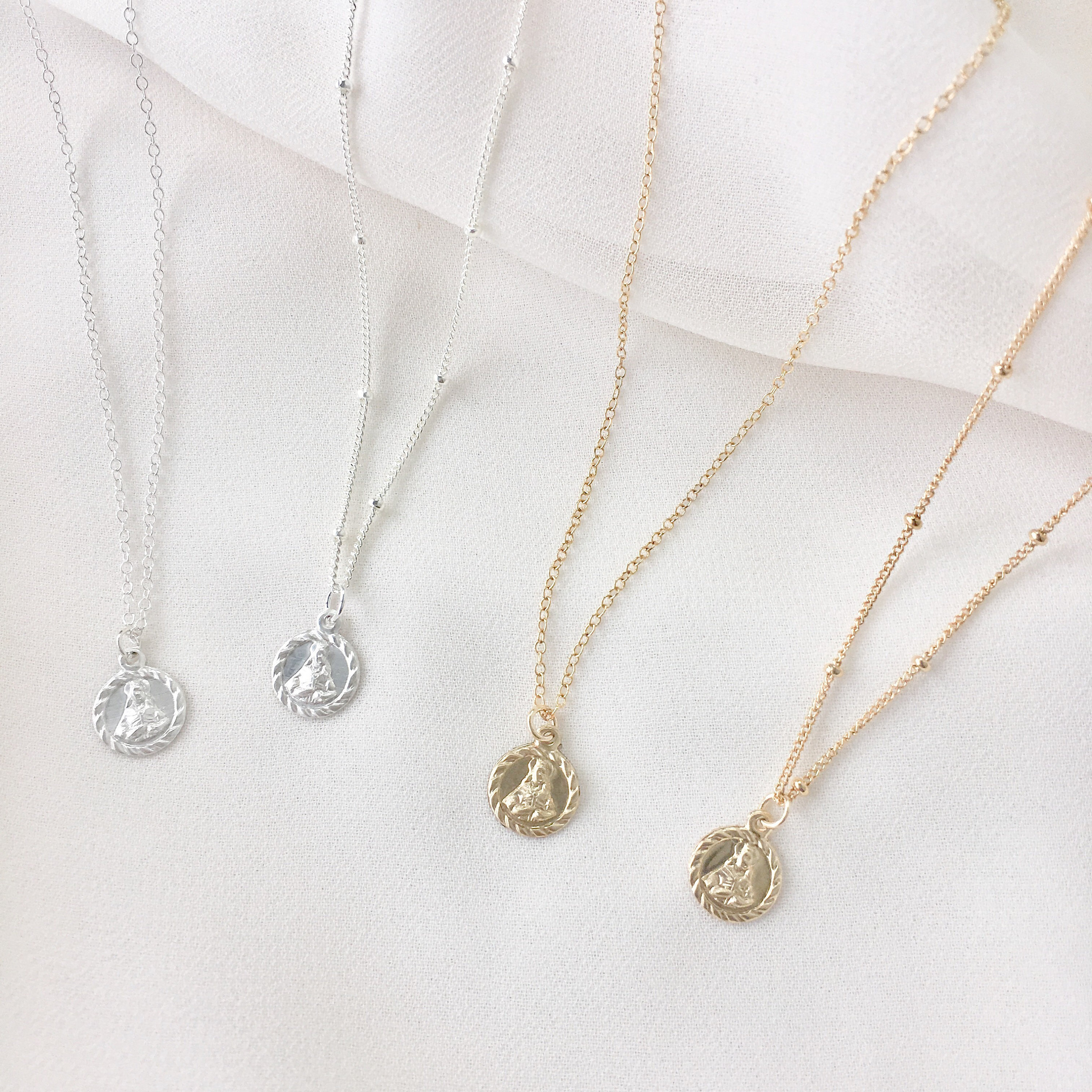St Jude Necklaces - St Jude Choker, St Jude Necklace, Gold St Jude ...