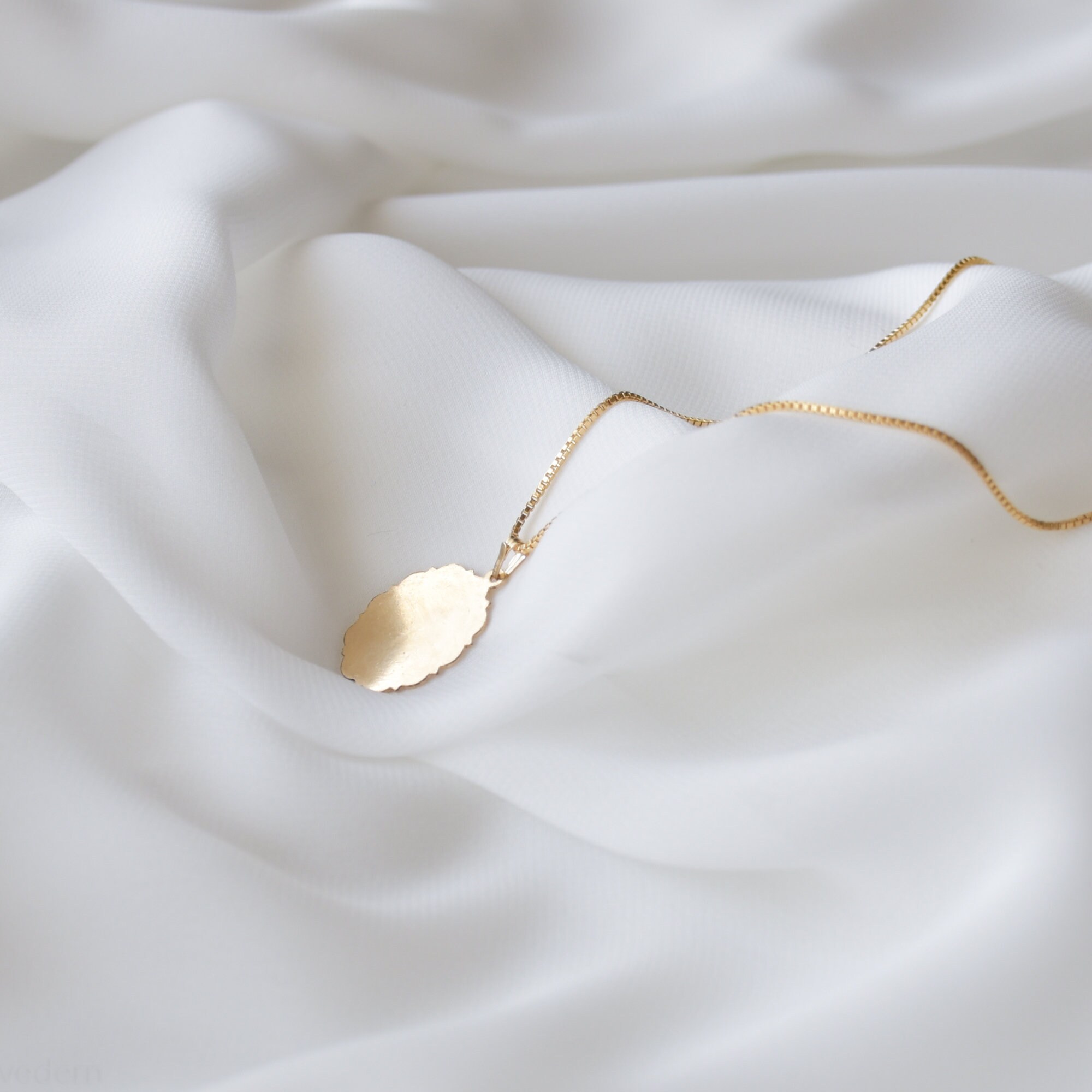 Chai Necklace - Gold Filled Chai Necklace, Jewish Necklace, Oval ...