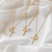 Custom Crucifix Necklace Gold Crucifix Necklace Crucifix - Etsy