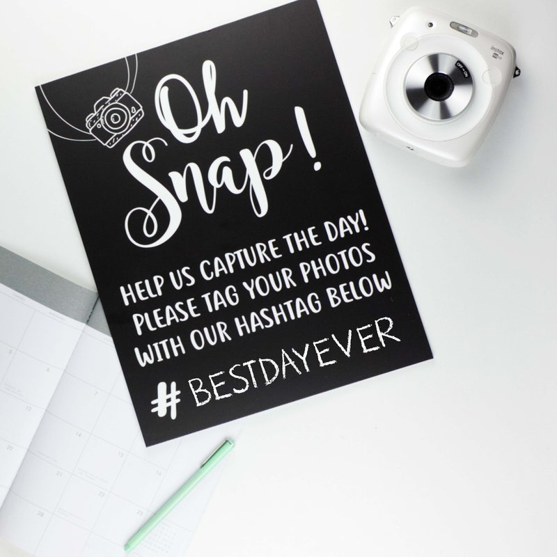 Hashtag Chalkboard - Etsy