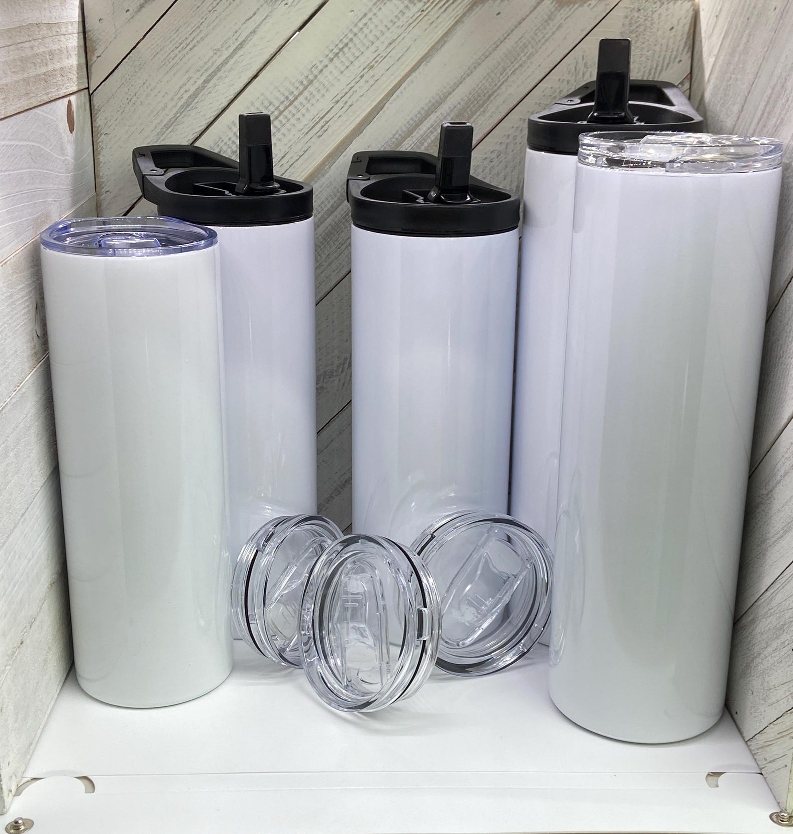Custom Stainless Steel Sublimation Tumbler With Lid & Straw - Etsy