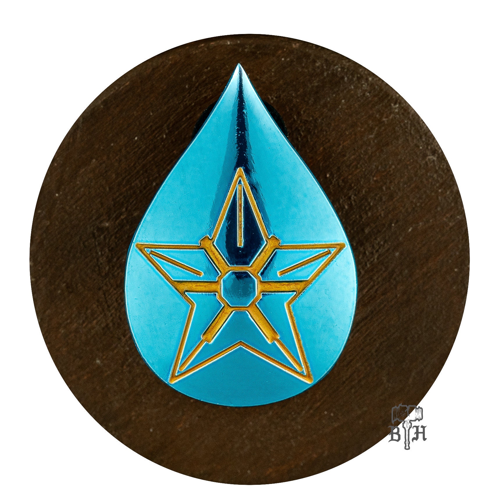 Pokemon Kanto Indigo League Gym Badge 3d Collectible Pin - Cascade ...