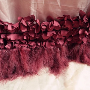 Blue 3D Ruffle Fabric for Costume Green Pink Red Bridal Lace - Etsy