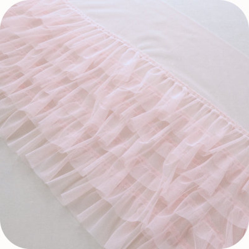 Light Purple Ruffled Tulle Lace Trim Blush Pink 35 Cm Wide 5 - Etsy
